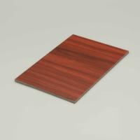 China Red Pear Wooden Aluminum Composite Panel 0.30mm Timber Effect Aluminum Cladding 4MM Aluminium Board Sheet For Vivid Decoration for sale