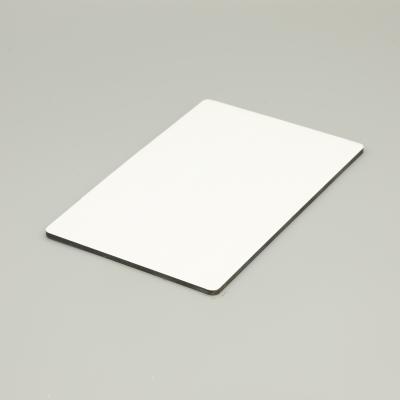 China LDPE White PE Aluminum Composite Panel 2440 X 1220 Anti Scratch Acp Sheet Indoor Outdoor Roofing Sheet for sale