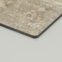 China Grey and Black Marble Finish ACP Sheet - Marble Aluminum Composite Panel for sale