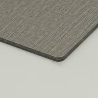China Brushed Silver Aluminum Composite Panel With Fireproof Properties, Sound Insulation, Strength & Durability for sale