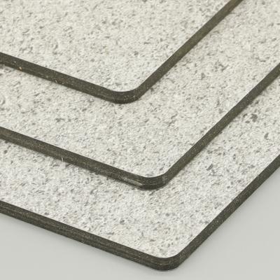 China Durable PVDF Marble Aluminum Composite Panels For Wall  Cladding Exterior Decoration Scratch-resistant Rough Stone Texture 4MM 1.22*2.44m for sale