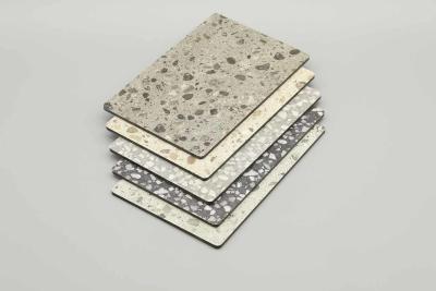 China Terrazzo Advertising Scratch-Resistant  Advertising Marble Aluminum Composite Panel Alucobond Aluminium Sheet for sale