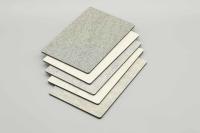 China Grey and Black Marble Finish ACP Sheet - Marble Aluminum Composite Panel for sale