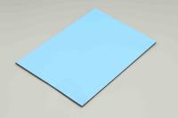 China Sky Blue Indoor Anti-Scratch Acp Sheet  Aluminum Composite Panel Building Decoration 4MM Outside Wall Cladding 48in X 96in for sale