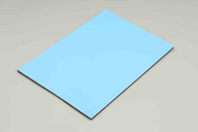 China Sky Blue Indoor Anti-Scratch Acp Sheet  Aluminum Composite Panel Building Decoration 4MM Outside Wall Cladding 48in X 96in for sale
