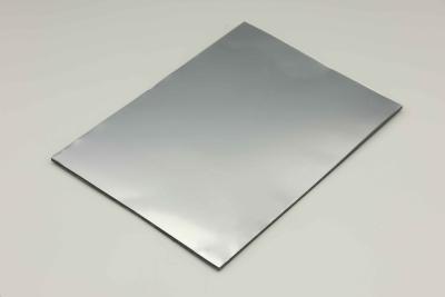 China Glasses Aluminium Composite Gold And Silver Mirror Finish Panels1.22 X 2.44m Nano Coating Cladding Exterior Wall for sale