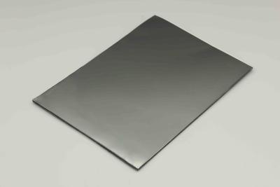 China Gray Mirror Finish UV Resistance Fire Rating B1/A1 Aluminum Composite Panel ACP Sheet 48 X 96 Inch for sale