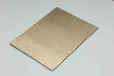 China 3- 6mm Brushed Silver Aluminum  Finish Composite Panel 4MM 1.22 X 2.44m 12
