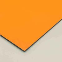 China Antibacterial Orange Pvdf Antiscratch Acp Cladding 8x4 Aluminium Composite Sheet Acp Sheet Exterior Alu Thick 0.4cm for sale