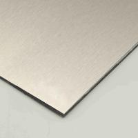 China Gold Brushed Aluminum Composite Panel (3mm) for Wall & Concrete Cladding for sale
