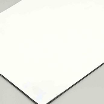 China Uvproof White Durable PVDF Aluminum Composite Panel With Fluorocarbon Cladding Fire Retardant Acp Sheet for sale