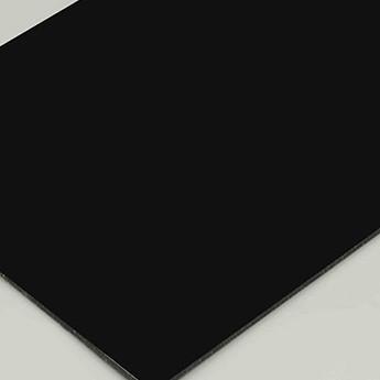China Polyethylene Black  Brushed Aluminium Composite Panel B1 And A2 Fireproof  Acp Sheet 3mm for sale