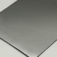 China Silver Acp Mirror Sheet Aluminum Composite Panel  4 X 8FT PVDF Coating Composite Acm for sale