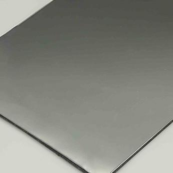 China Silver Acp Mirror Sheet Aluminum Composite Panel  4 X 8FT PVDF Coating Composite Acm for sale
