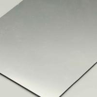 China 48IN 96IN Brushed Silvere And Golden Acp Sheet  3mm Silver Brush Finish Aluminum Composite Panel Decorative Exterior Sheet Cladding for sale