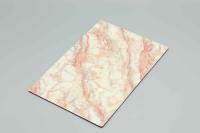 China 4mm Waterproof Marble Aluminum Composite Panel (4x8 ft / Scratch-Resistant White Rock Finish) for sale