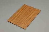 China Anti Static Walnut Wood Grain Acp Material Aluminum Composite Panel  Fire Rated Access Panel 3mm,4mm With Mould Proof for sale