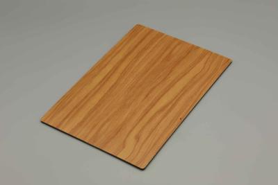 China Anti Static Walnut Wood Grain Acp Material Aluminum Composite Panel  Fire Rated Access Panel 3mm,4mm With Mould Proof for sale