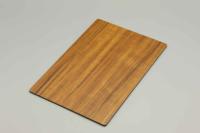 China Scratch-resistant Fireproof White Pine Tree wood grain Aluminum Composite Panel 4MM 122*244cm PVDF for sale