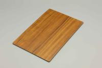 China 4mm Wooden Aluminum Composite Panel ACP Sheet with 2440mm Length Sound Insulation and Fireproof Grade B1 A2 for sale