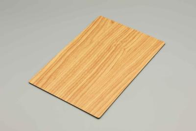 China 4mm PVDF Fireproof Wooden Maple Aluminum Composite Panel For Building Decoration Indoor Outdoor for sale