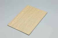China 4mm Signage Fire Resistant Waterproof Acp Wooden Grain Touching Aluminum Composite Panel For Sign-making Wall 1220mm 2440mm for sale