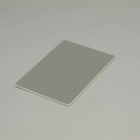 China 1000mm 1500mm Fire Rated Aluminium Composite Panel Grey Fire Retardant Acp for sale