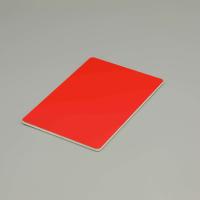 China 4 X 8ft Red  Fire Proof B1 A2 Rated Pvdf Aluminum Composite Panel Acp Sheets For  Facade Wall Cladding Decoration Anti Corrosion for sale