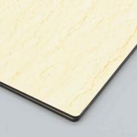 China 4mm 1.22x2.44m Scratch-Resistant Rough Stone Texture Aluminum Composite Panel for Exterior Cladding for sale