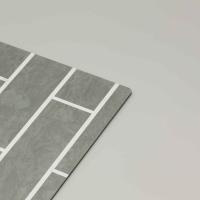 China 4MM Marble Finish ACP Sheets - Scratch Resistant, Standard Size 1.22x2.44m for sale