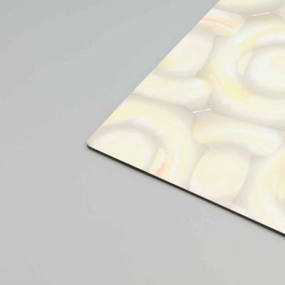 China Exterior wall cladding anti Scratch Marble Aluminum Composite Panel Acp metal Sheet for sale