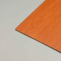 China 4mm Wooden Aluminum Composite Panel ACP Sheet with 2440mm Length Sound Insulation and Fireproof Grade B1 A2 for sale