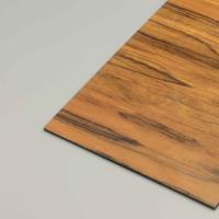 China 4mm Fireproof Wooden Texture Aluminum Composite Panel for High-End Wall Cladding for sale