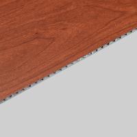 China Senior Cherry Aluminum Composite Panel 4x8 1.22X2.44m Aluminum  Mesh Sheet for sale