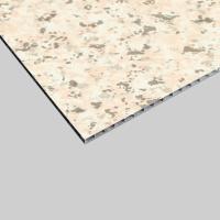 China Pink Red Granite Aluminum  Core Panel 96inch Brushed Aluminium Composite Sheet for sale