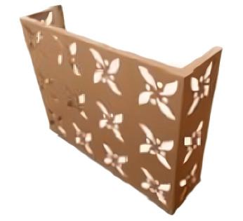 China 2.5mm Light Weight  Building Material Pvdf perforate Aluminum Facade Cladding Veneer Modern Decorative Exterior Paint 3D Curtain Wall Panel for sale