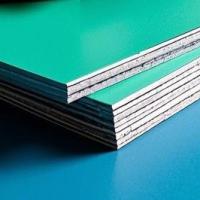 China SGS Apple Green Pvdf PE Aluminum Composite Panel Anti Scratch  3mm Acp Sheet Interior 4 X 8ft for sale