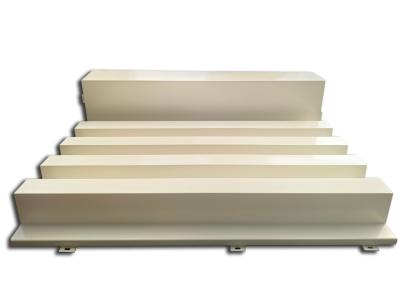 China Aluminum Facade Wall Corrugated Panels  Durable And Corrosion-Resistant Fins Size: 25mm Width X25mm Depth By 25mm Spacing With 1.5mm /2mm Thick for sale