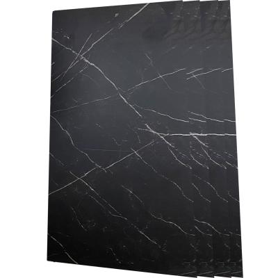 China 4mm Dark Marble Slash  Decorative Marble Composite Panel  Alumina Acp Sheet 1500mm AA3003 for sale