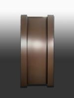 China 2.00MM Wood Grain Aluminum Veneer Curtain Wall Cladding Facade  Decoration For Building Exterior Decoration for sale