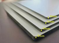 China Grey Fireproof  PE Acp Paneling Aluminum Composite Panels For Building Exterior Walls And Interior Wall Paneling 4MM 1.22 X 2.44m for sale