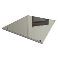 China Gray Mirror Finish UV Resistance Fire Rating B1/A1 Aluminum Composite Panel ACP Sheet 48 X 96 Inch for sale