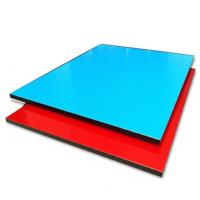 China Red Coffee Indoor PVDF Aluminum Composite Panel Outdoor Facade Acp Sheet for sale