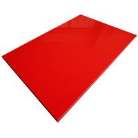 China Red Coffee Indoor PVDF Aluminum Composite Panel Outdoor Facade Acp Sheet for sale