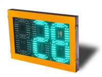 China 3-Digit Radar Speed Sign with Red/Green LED Display - 24.15GHz Radar, 300m Range, Solar Power Option for sale