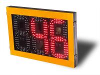 China 3-Digit Radar Speed Sign with Red/Green LED Display - 24.15GHz Radar, 300m Range, Solar Power Option for sale