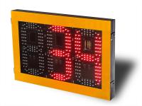 China Solar Traffic Signal Speed Limit Sign with Radar Monitoring 1-250 km/h Range Red Green LED Display for sale