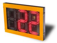 China Built-In Radar Speed Detection Sign with 250 km/h Range and ±1 km/h Accuracy - Three Digit LED Display for sale