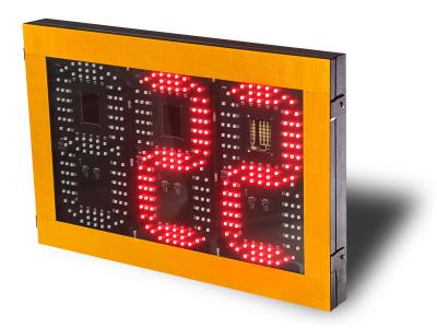 China Built-In Radar Speed Detection Sign with 250 km/h Range and ±1 km/h Accuracy - Three Digit LED Display for sale