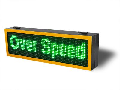 China NBP10-L1 Radar Detection Traffic Speed Limit Sign IP54 Waterproof with 200M Range and Mobile App Control for sale